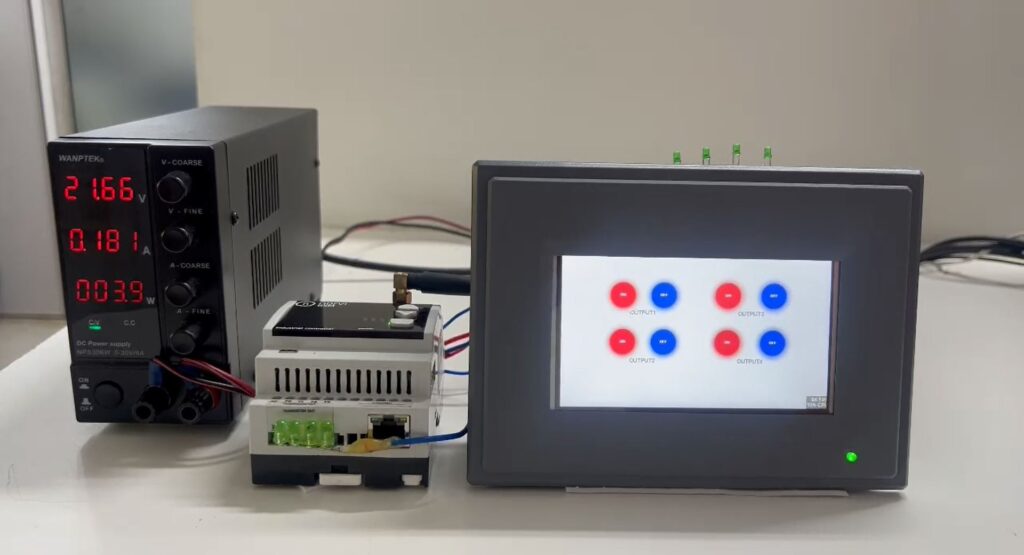 NORVI HMI WITH MODBUS PROTOCOL - NORVI Industrial Arduino